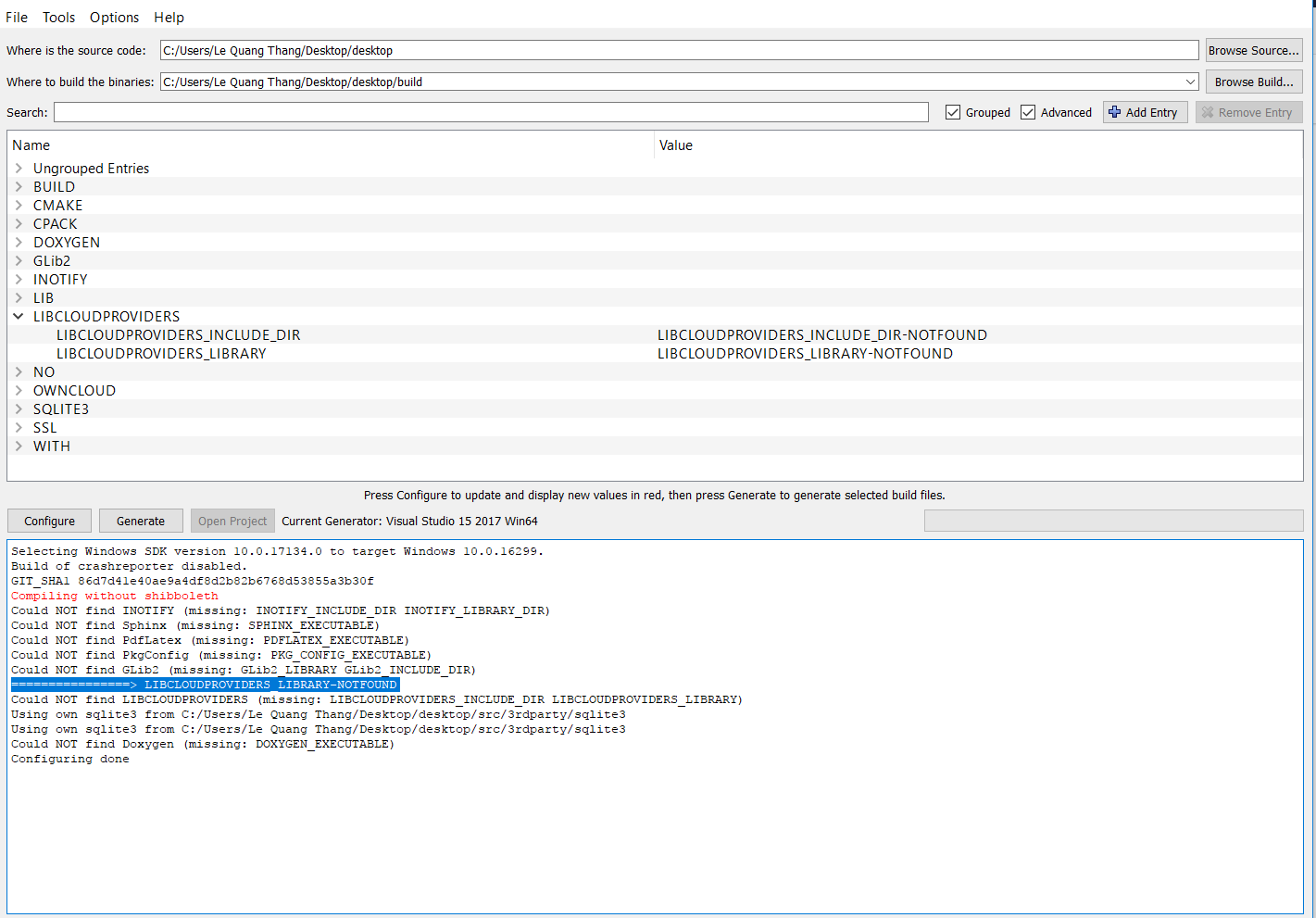 Windows Compilation · Issue #426 · nextcloud/desktop · GitHub