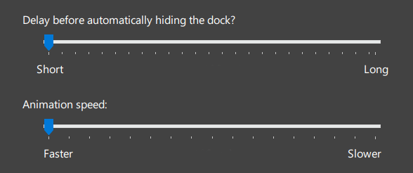 Feature Request - Dock auto-hide speed controls · Issue #557 · mydockfinder/mydockfinder-for ...
