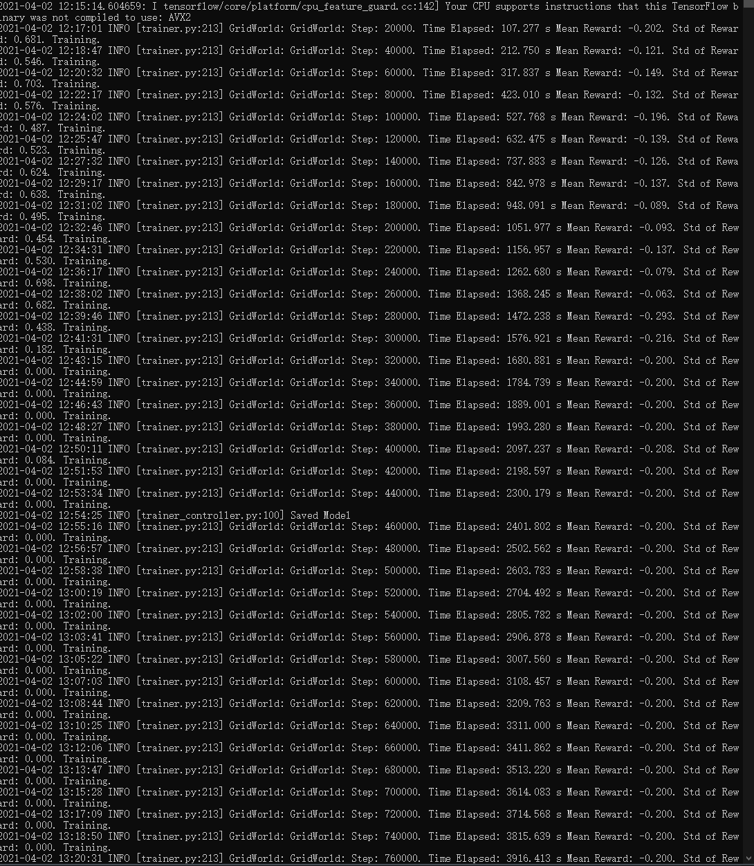 GridWorld · Issue #5219 · Unity-Technologies/ml-agents · GitHub