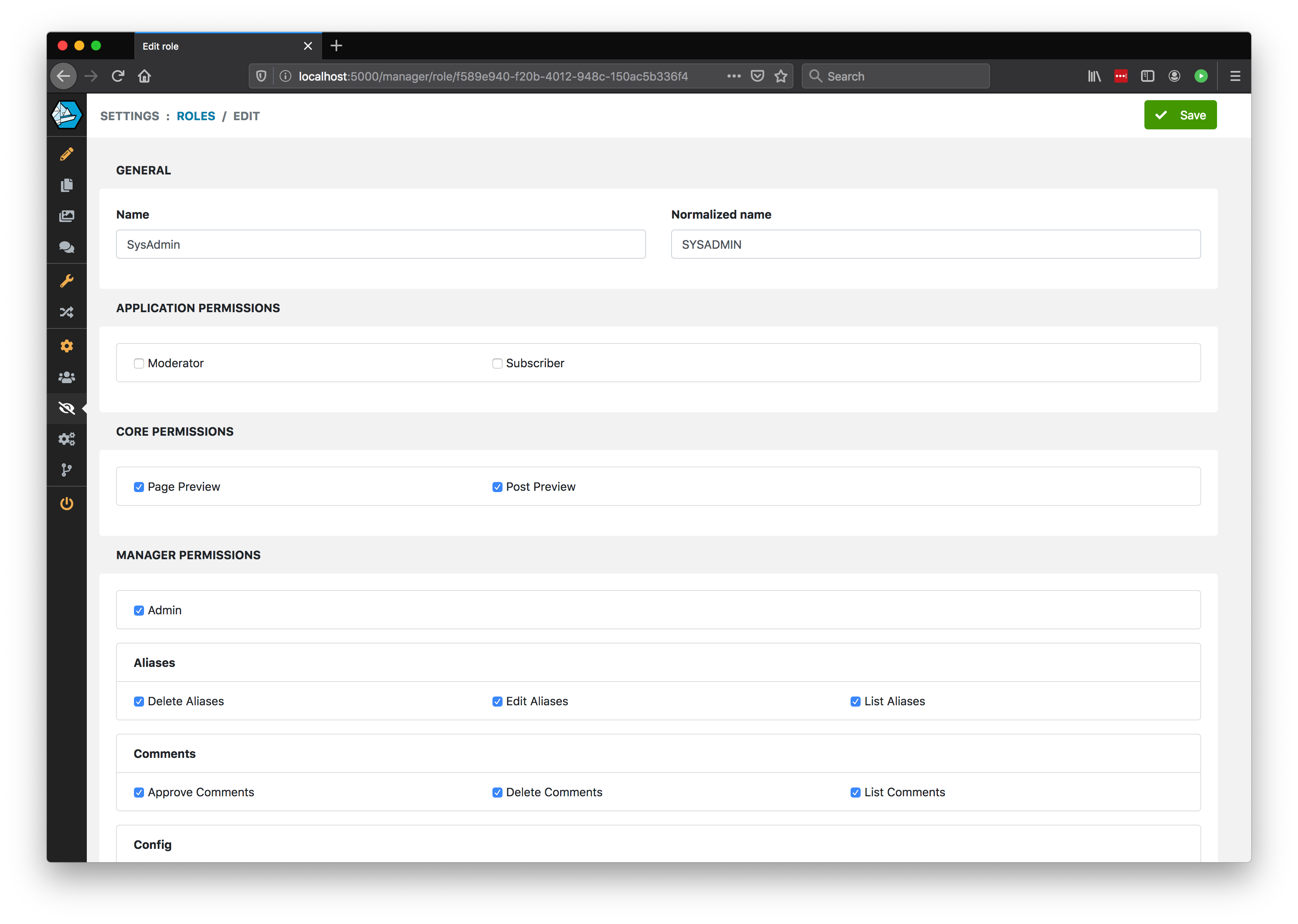 Add Support For Permissions On Pages And Posts · Issue 1025 · Piranhacms Re · Github