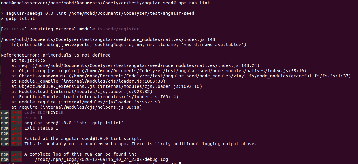 How to Run Codelyzer Code From Command Prompt · Issue #2308 · npm/cli · GitHub