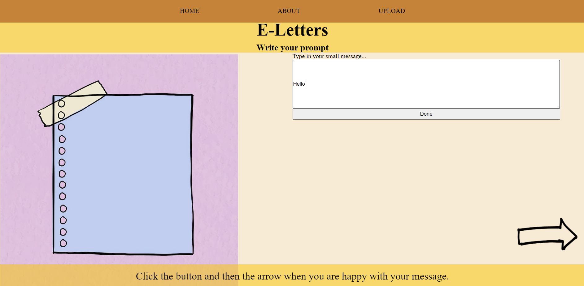 GitHub - vaishnavir15/E-Letter: Website that allows user to create and ...