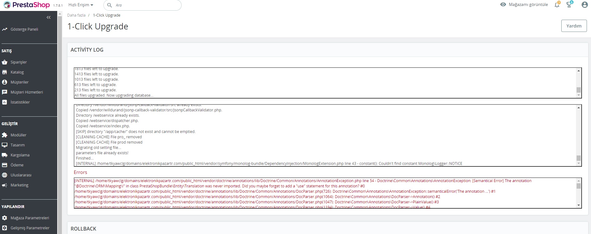 upgrate · Issue #27869 · PrestaShop/PrestaShop · GitHub