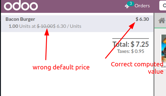 [14.0] wrong discount amount displayed on cash receipt · Issue #113305 · odoo/odoo · GitHub
