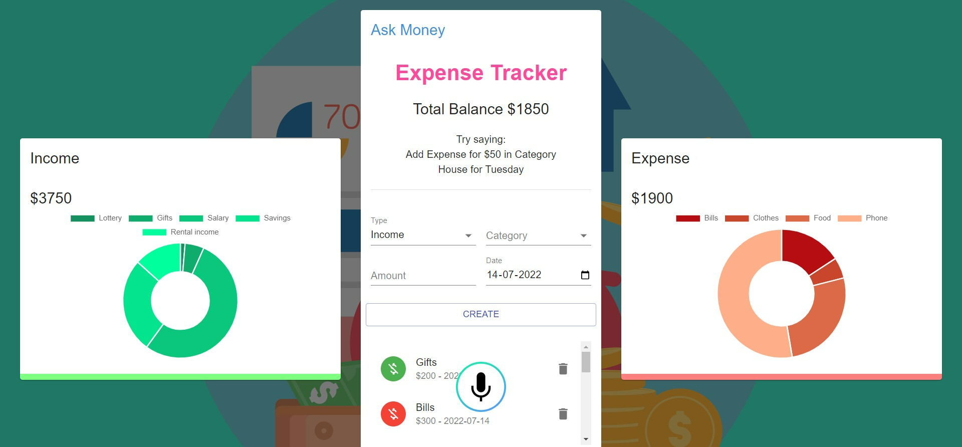 GitHub - Lucky-kumar/Voice-Expense-Tracker