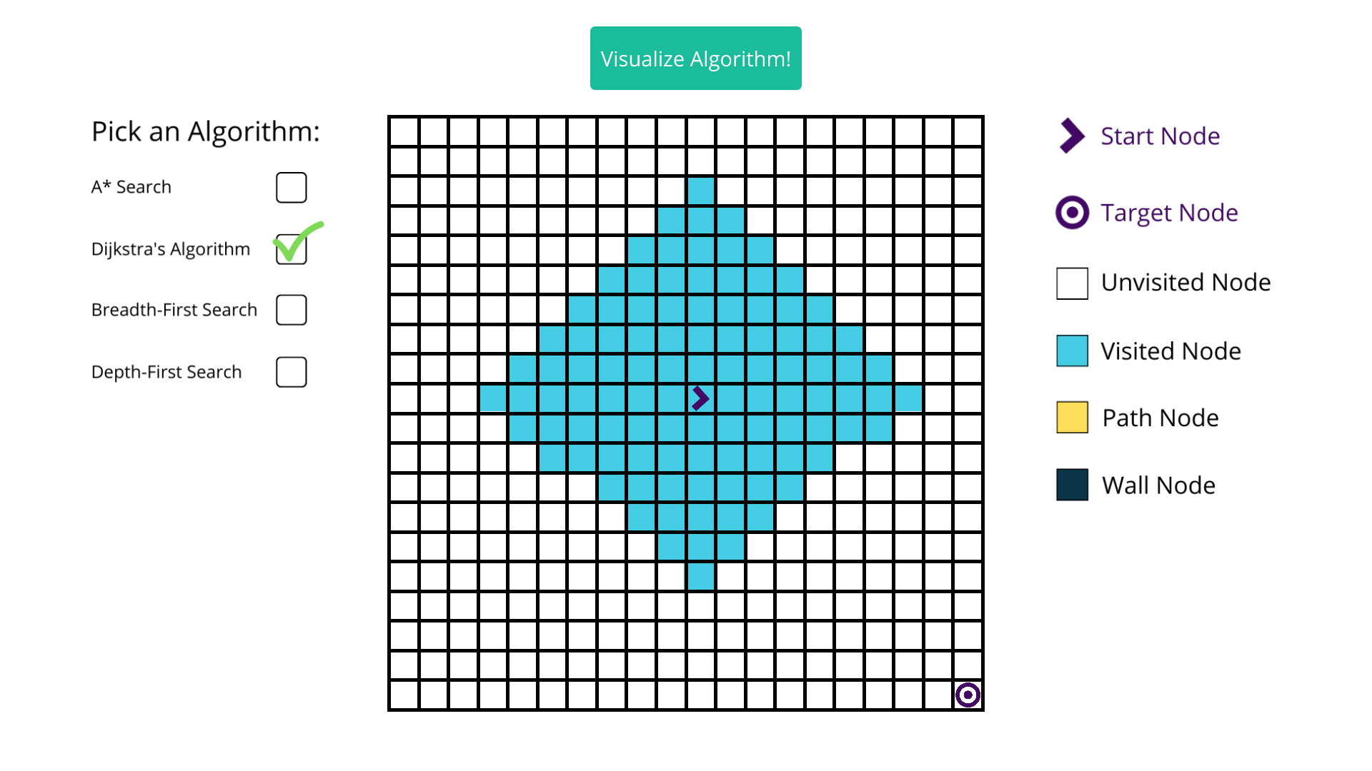 GitHub - KevinVillania/Pathfinding-Visualizer