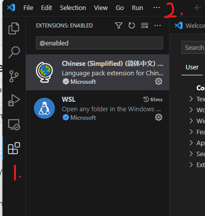 VSCode hangs when right-clicking on the activity bar with WSL plugin enabled · Issue #191419 ...