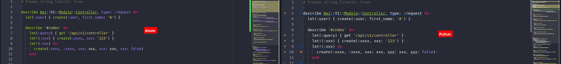 Language ruby bug/Syntax highlighting bug · Issue #236 · pulsar-edit/pulsar · GitHub