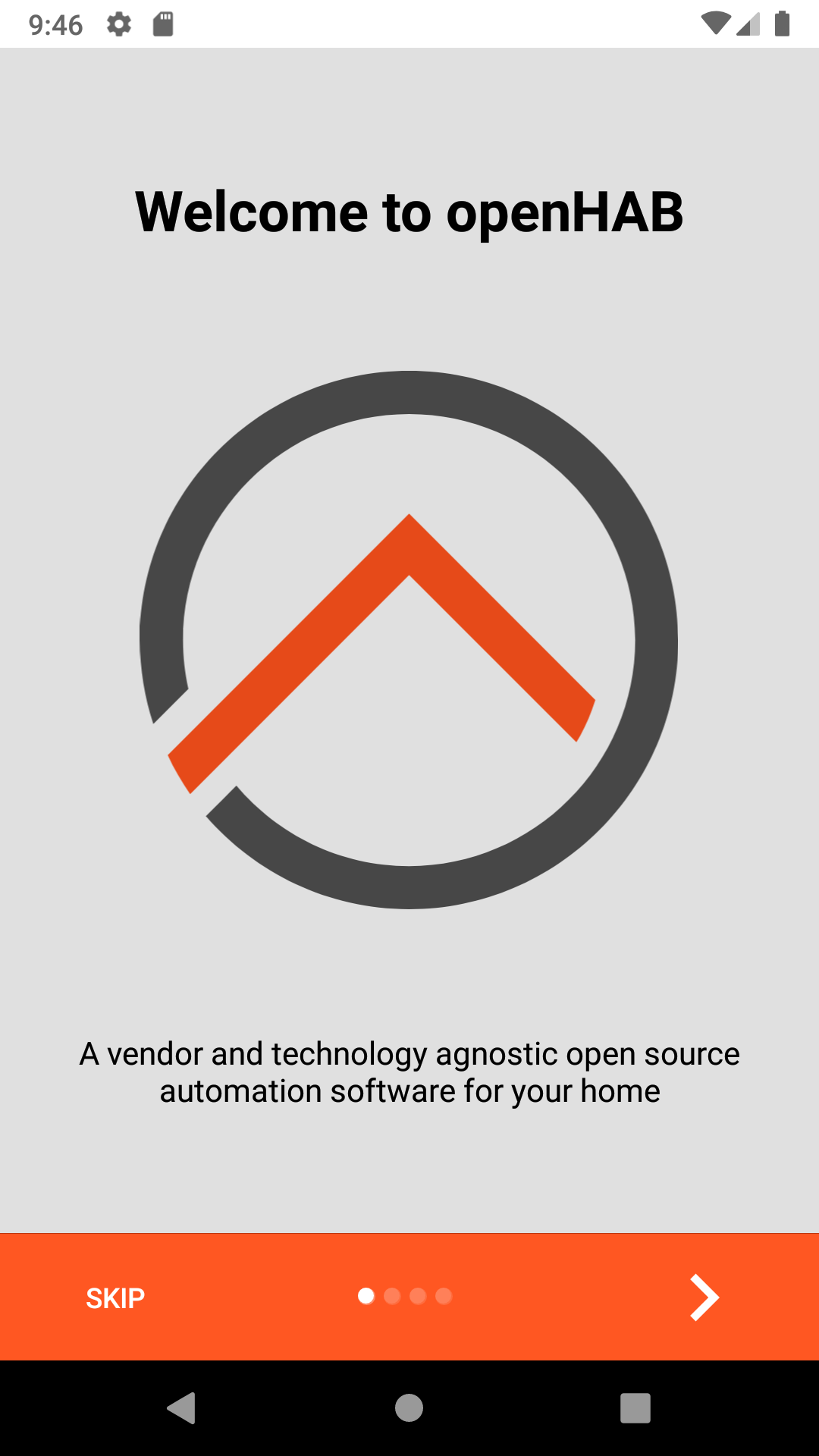 Intro activity theme incorrect · Issue #2074 · openhab/openhab-android · GitHub