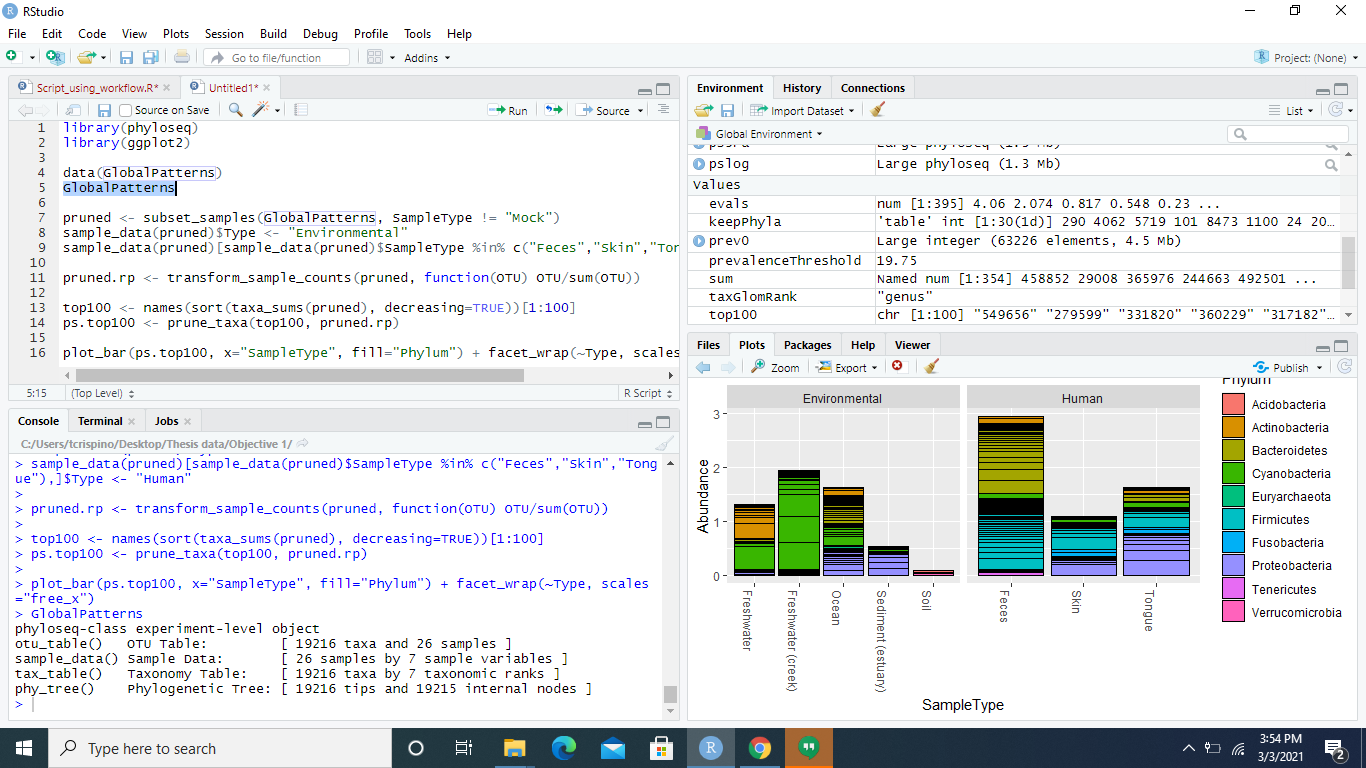 Plot_bar not having colors, only black · Issue #1447 · joey711/phyloseq · GitHub