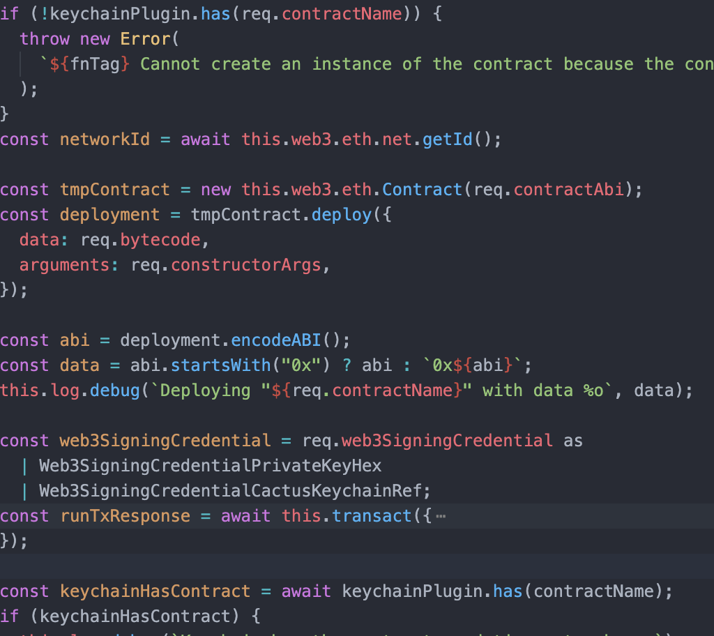 fix(connector-besu): delete repeated check · Issue #882 · hyperledger-cacti/cacti · GitHub