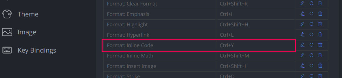 选中文字时的弹出选项快捷键和快捷键设置中的不统一 · Issue #3630 · marktext/marktext · GitHub