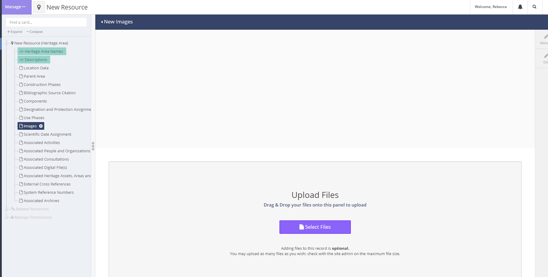 Images card - upload photos panel not in centre · Issue #8285 · archesproject/arches · GitHub