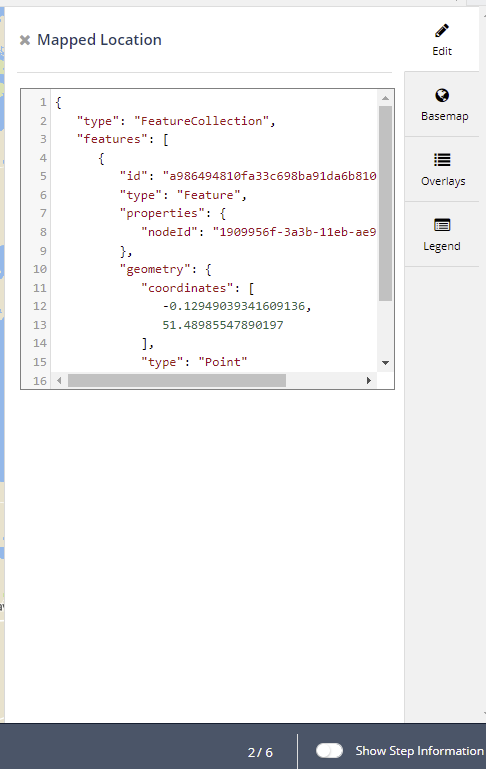 Application Area workflow - no cancel/update buttons when editing GeoJSON · Issue #912 ...