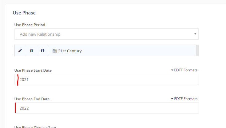 Reports: Use Phases Start Date displaying End Date value · Issue #922 · archesproject/arches-her ...