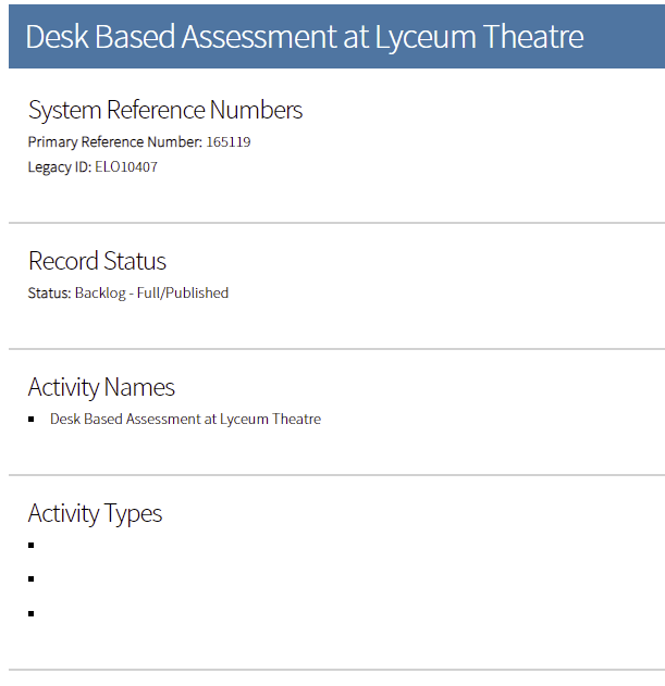 Custom HTML reports - single Activity Type data not displaying · Issue #988 · archesproject ...