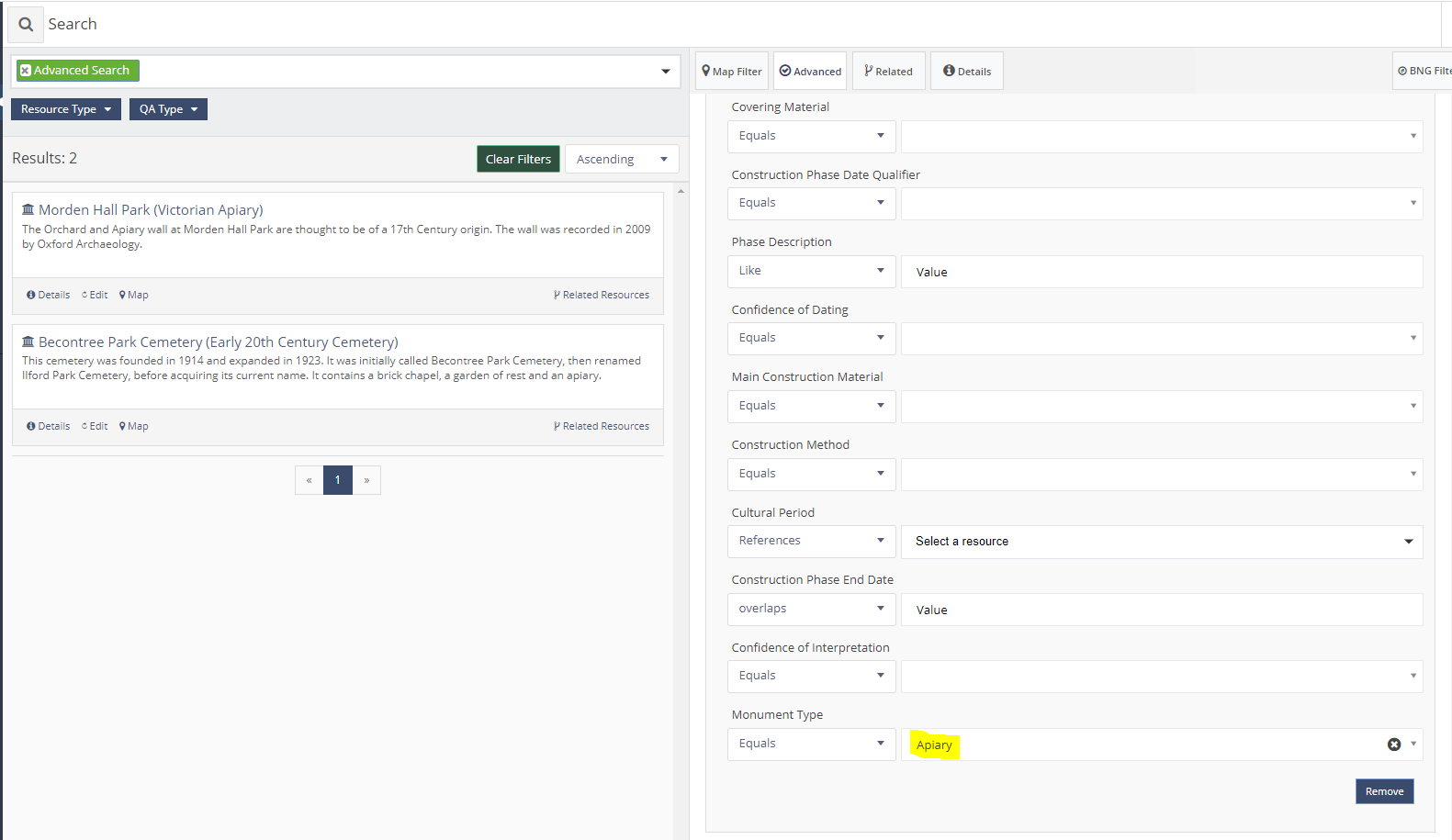 Unable to search against broader concepts using Advanced Search · Issue #8862 · archesproject ...