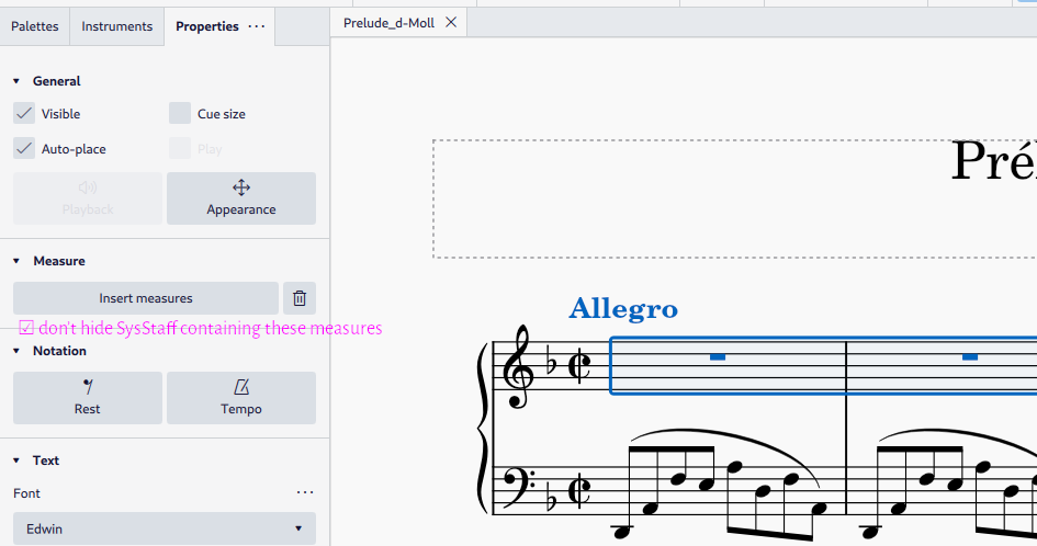 add a "always show staff with this measure" symbol · Issue #19676 · musescore/MuseScore · GitHub