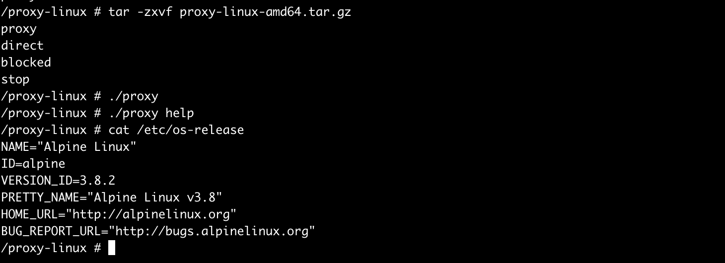 linux-amd64执行不了 · Issue #268 · snail007/goproxy · GitHub