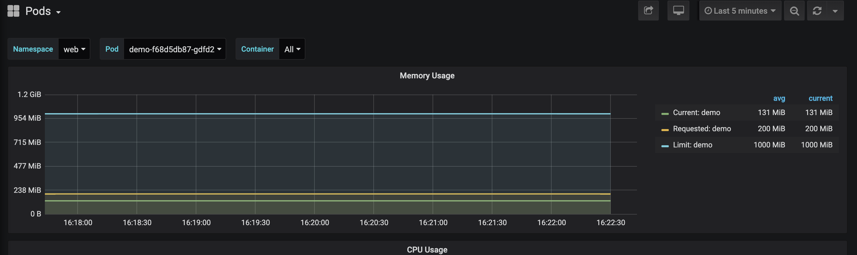 The pod memory of kubectl top and cattle-grafana queries is inconsistent. · Issue #25977 ...