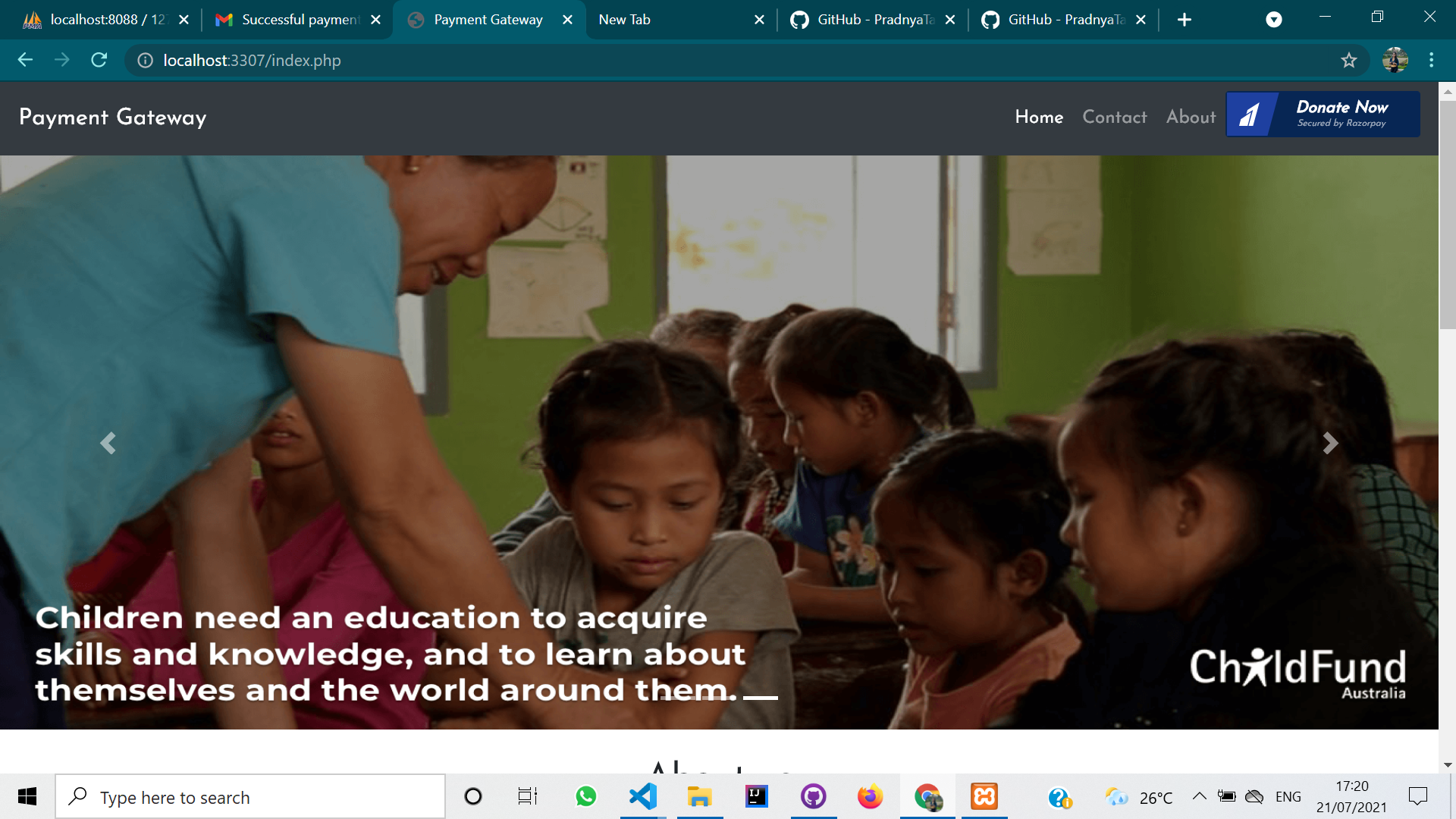 GitHub - PradnyaTawar/PaymentGatewayIntegration