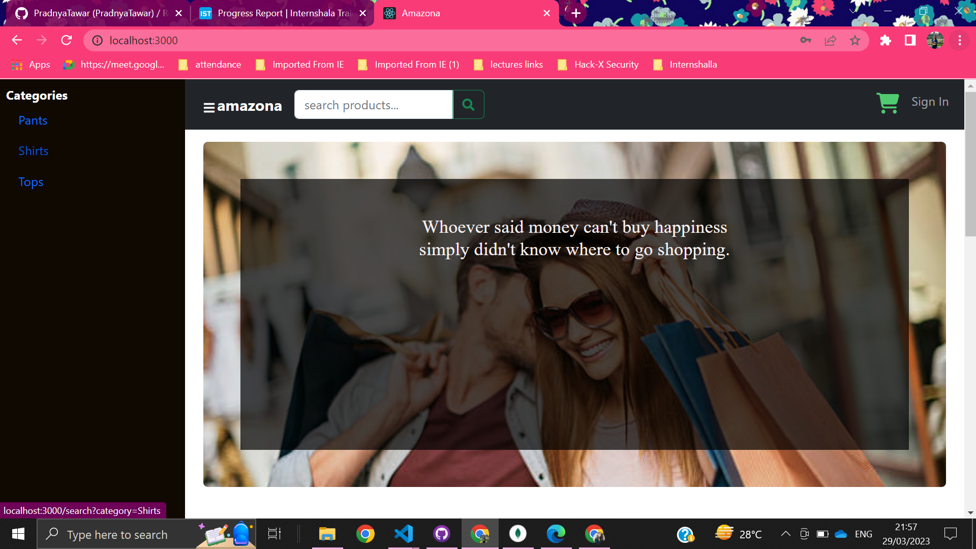 GitHub - PradnyaTawar/Amazona