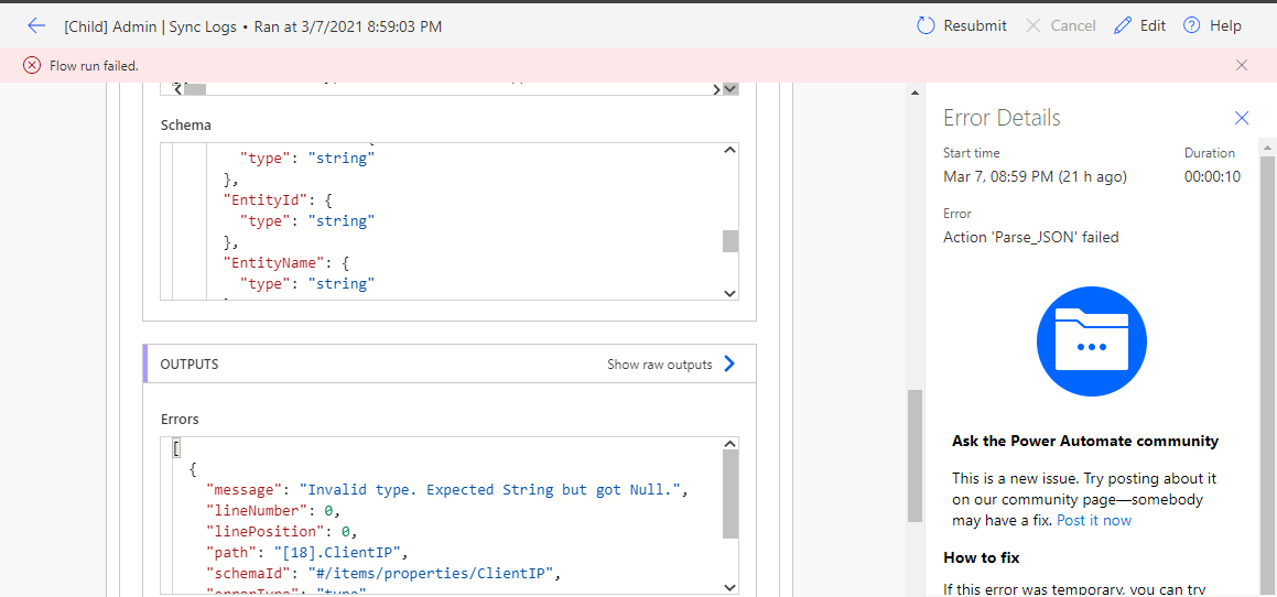 [BUG]: Audit Log Component Child Flow · Issue #804 · microsoft/powerapps-tools · GitHub