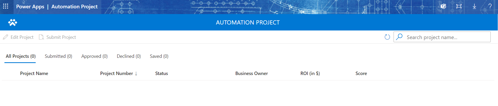 [Automation Kit] Add new project button is missing in Automation Project canvas app · Issue #134 ...