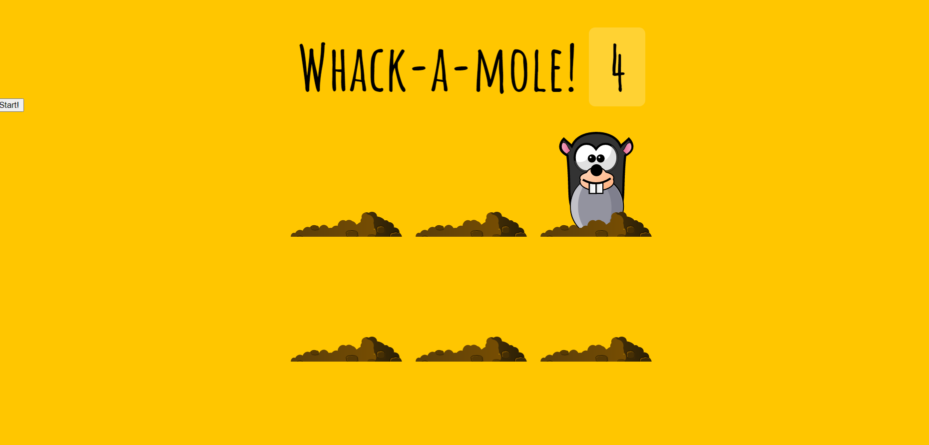 GitHub - Ansar1337/whack-a-mole: Whack A Mole Game Simulator