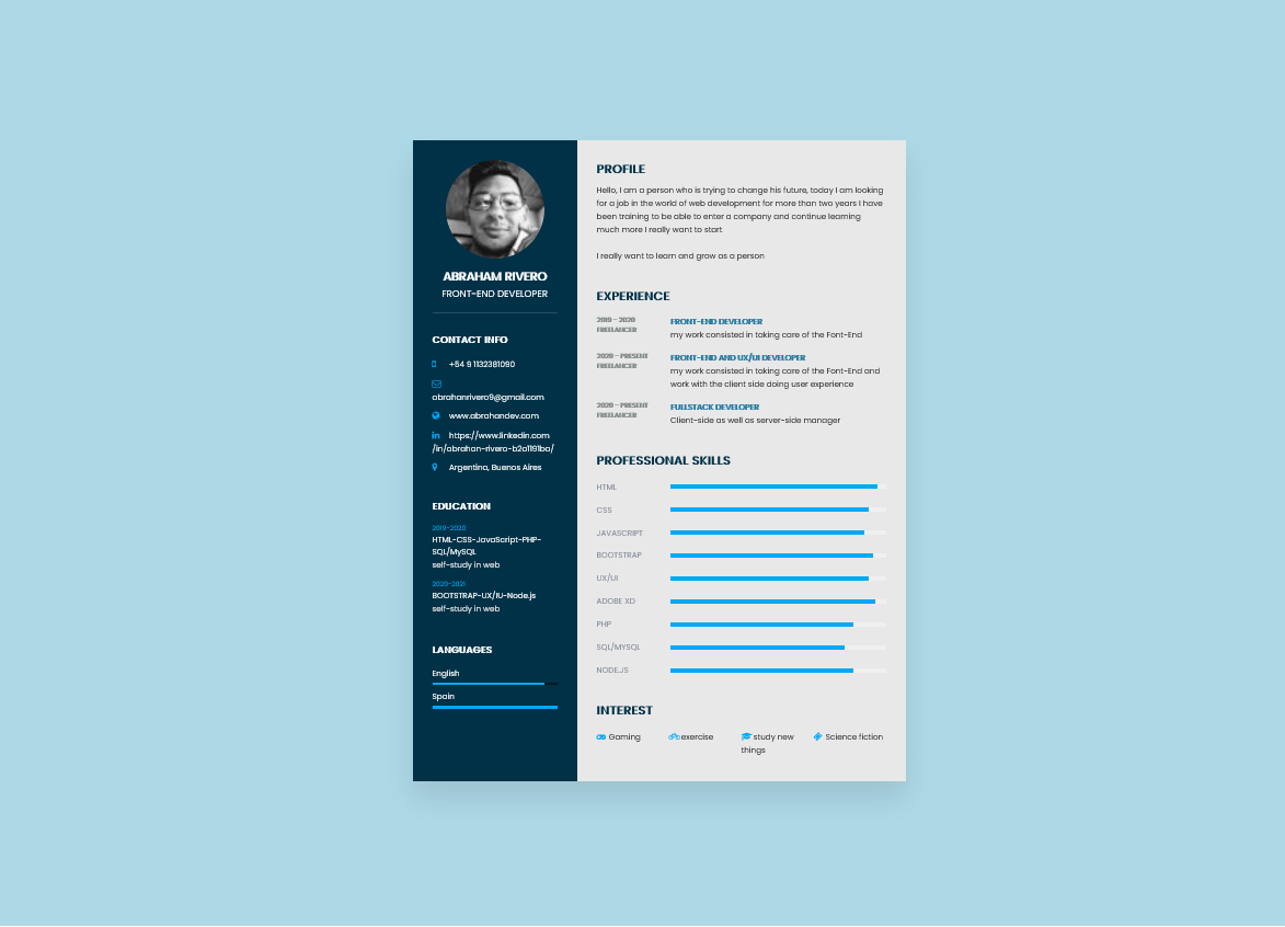 GitHub - Abraham105/CV-web: un cv web