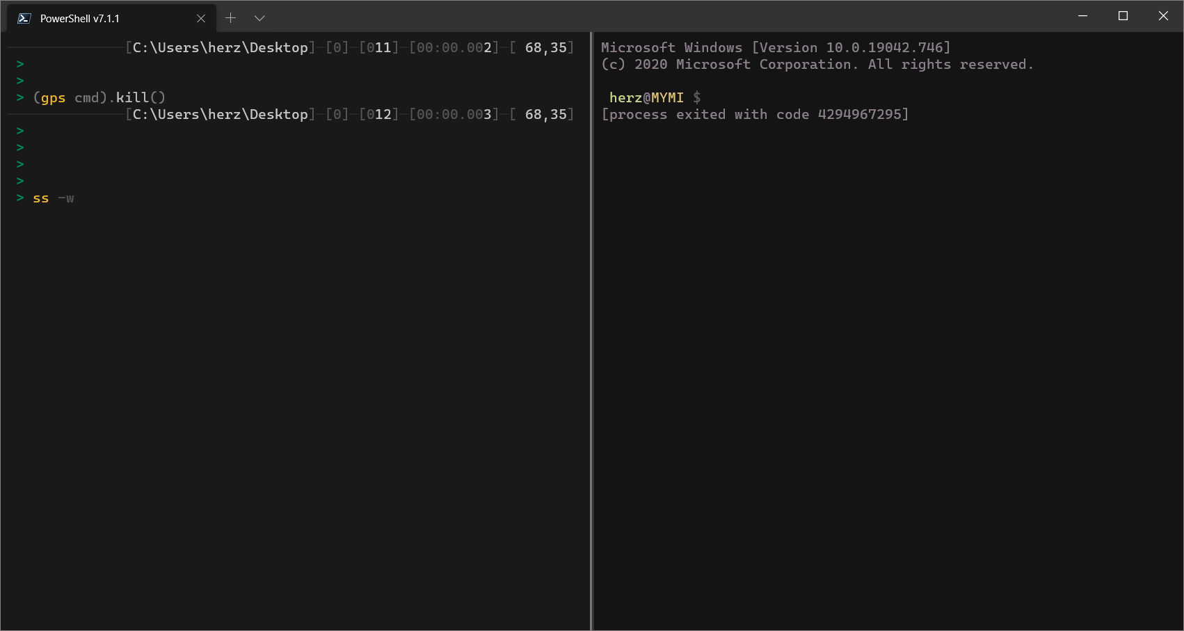 Tab or Pane not closing · Issue #9027 · microsoft/terminal · GitHub