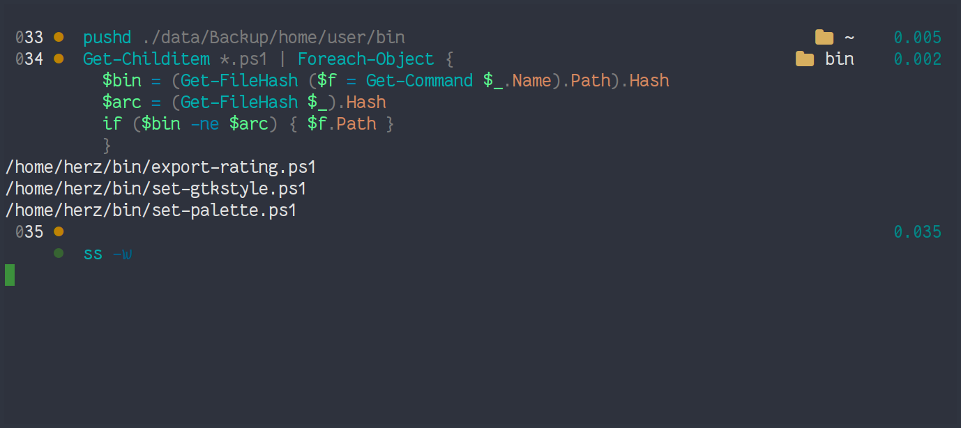 Using Get-Command in script yields unwanted / irrelevant suggestions at prompt after script has ...