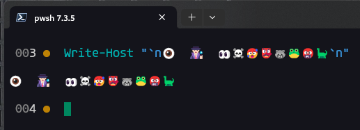 Fail to show emojis · Issue #15697 · microsoft/terminal · GitHub