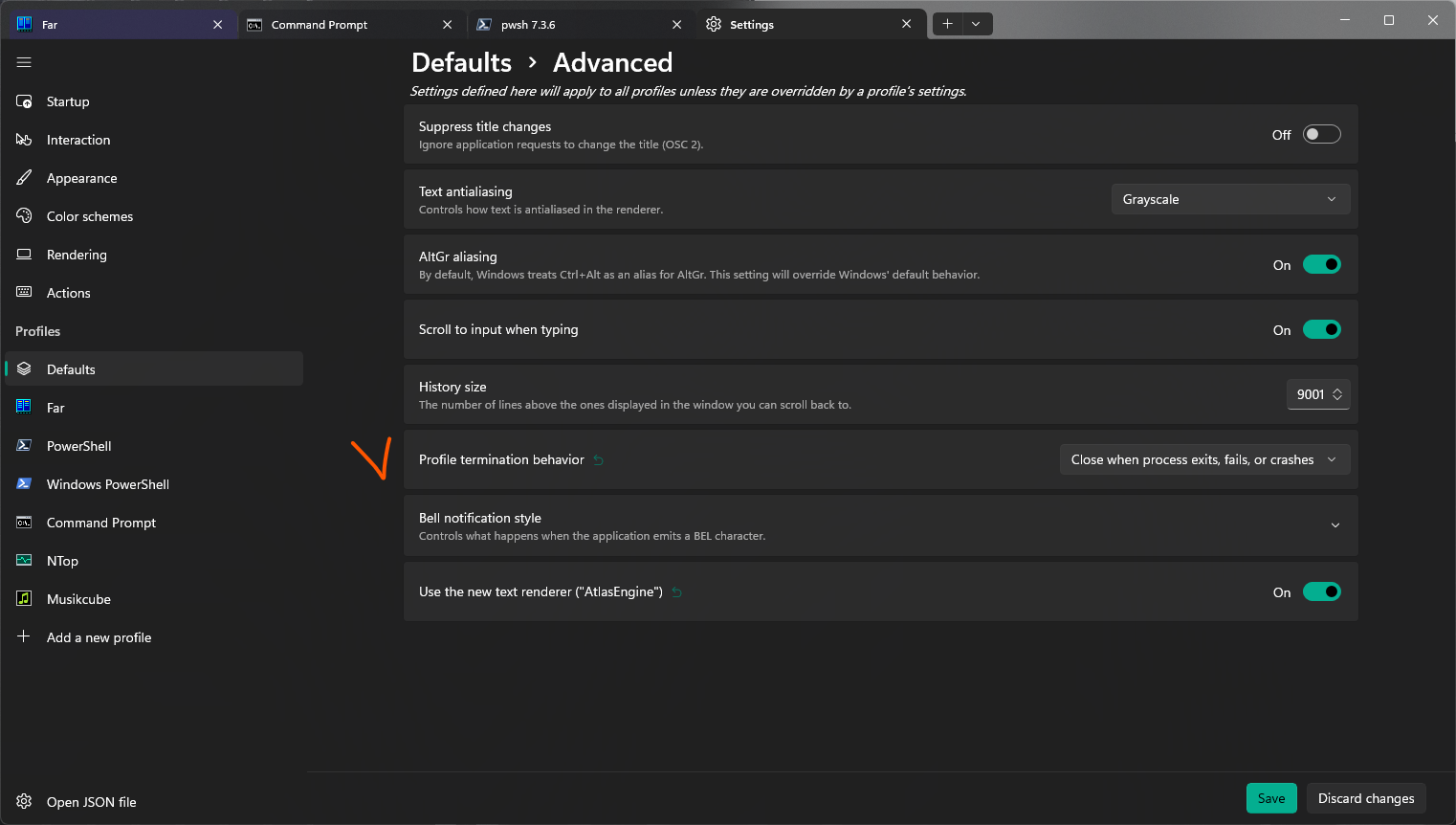 why exit or exit /b in batch file in Windows Terminal The system cannot find the batch label ...