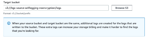(aws-s3): (Buckets set up to save Access Logs to the same bucket are not saving logs) · Issue ...