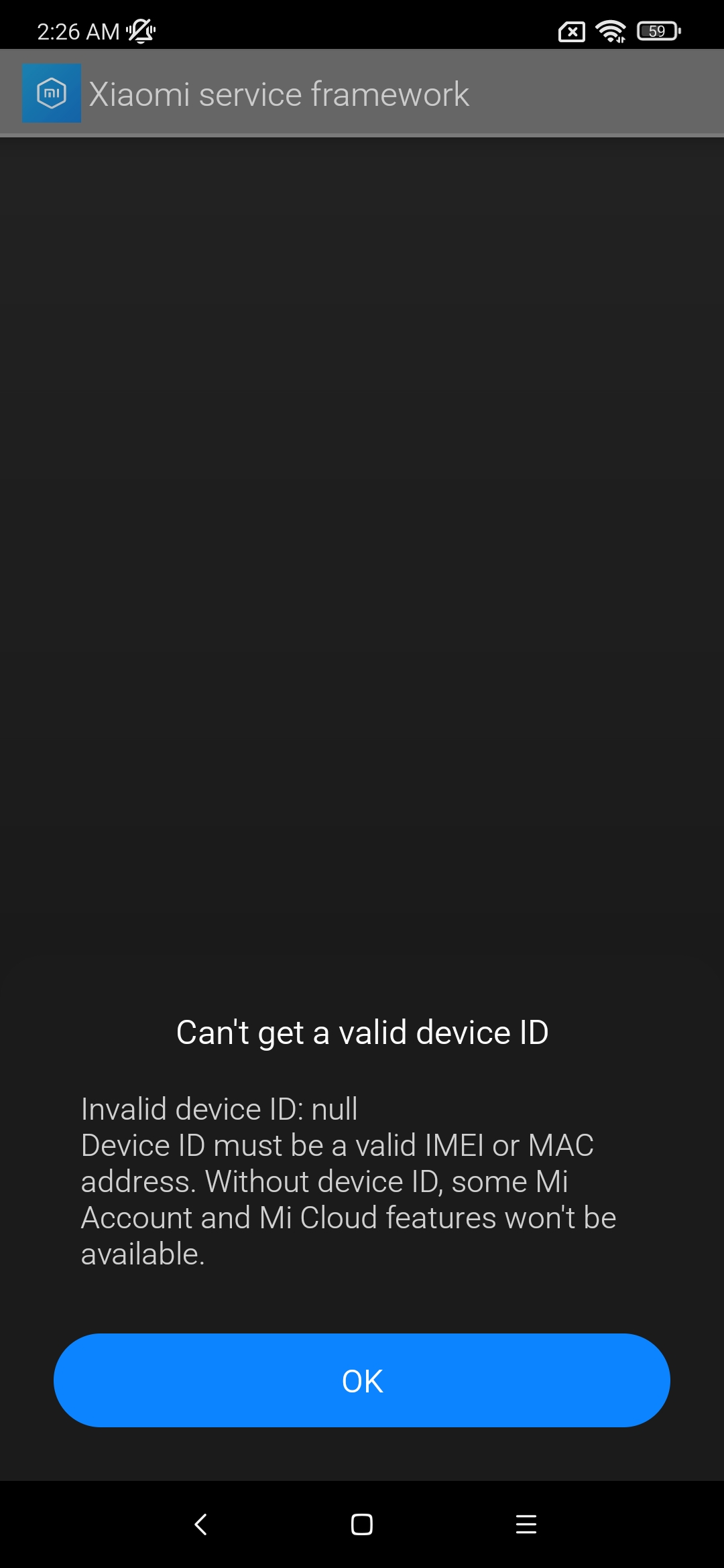 Cant get a valid ID - Xiaomi framework issue. · Issue #3788 · topjohnwu/Magisk · GitHub