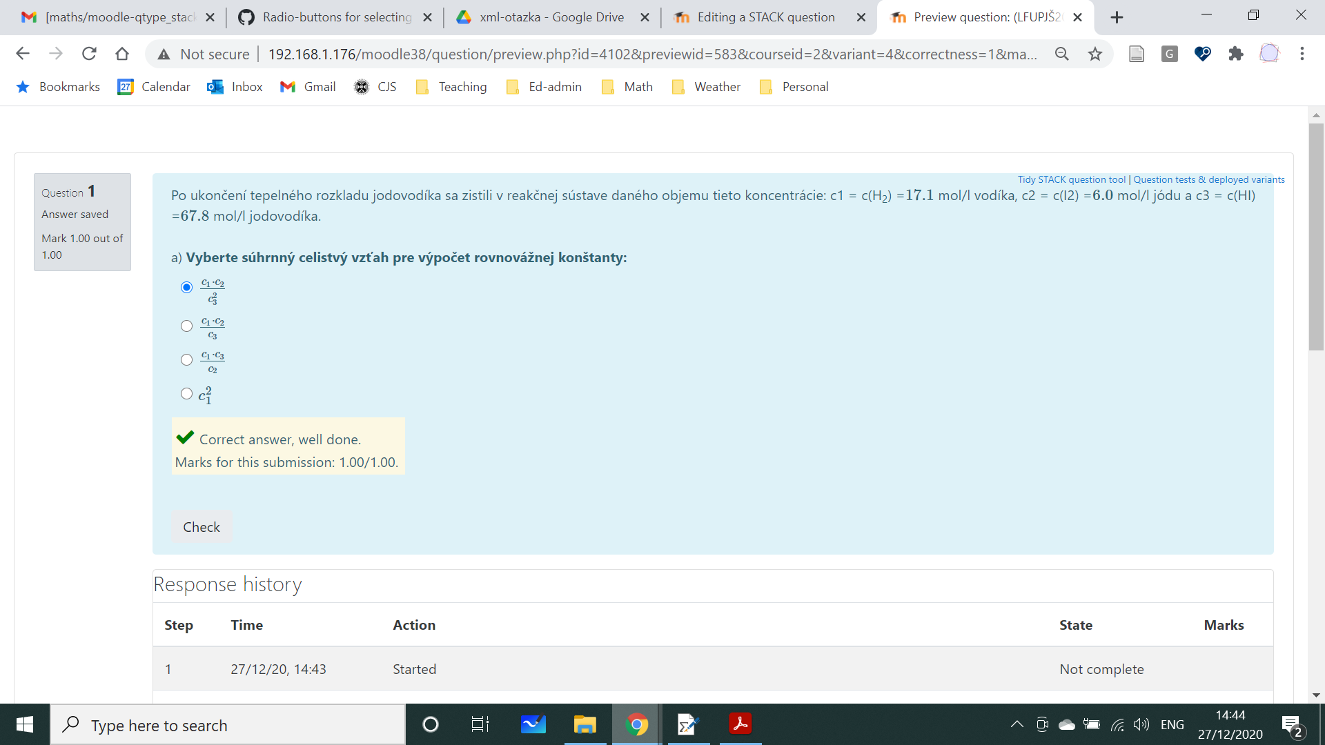 Radio-buttons for selecting algebraic expression · Issue #668 · maths/moodle-qtype_stack · GitHub