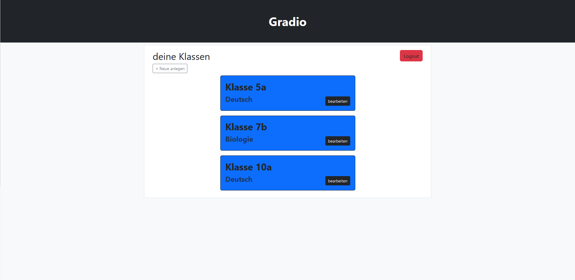 GitHub - WhiteElement/Gradio: Noten-Management Application für Lehrer