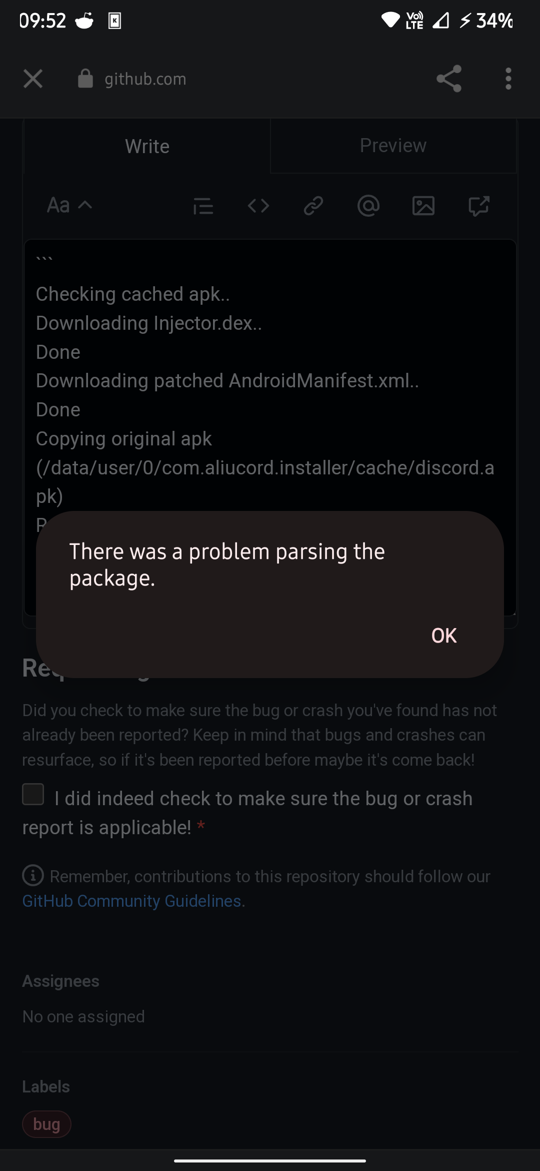 Patcher is "borked" · Issue #231 · Aliucord/Aliucord · GitHub