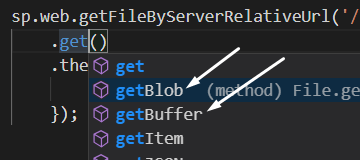 pnp-sp-js file.getBuffer is not a function · Issue #521 · pnp/pnpjs · GitHub