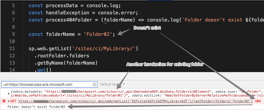 Issue while searching folder with specific name · Issue #1213 · pnp/pnpjs · GitHub