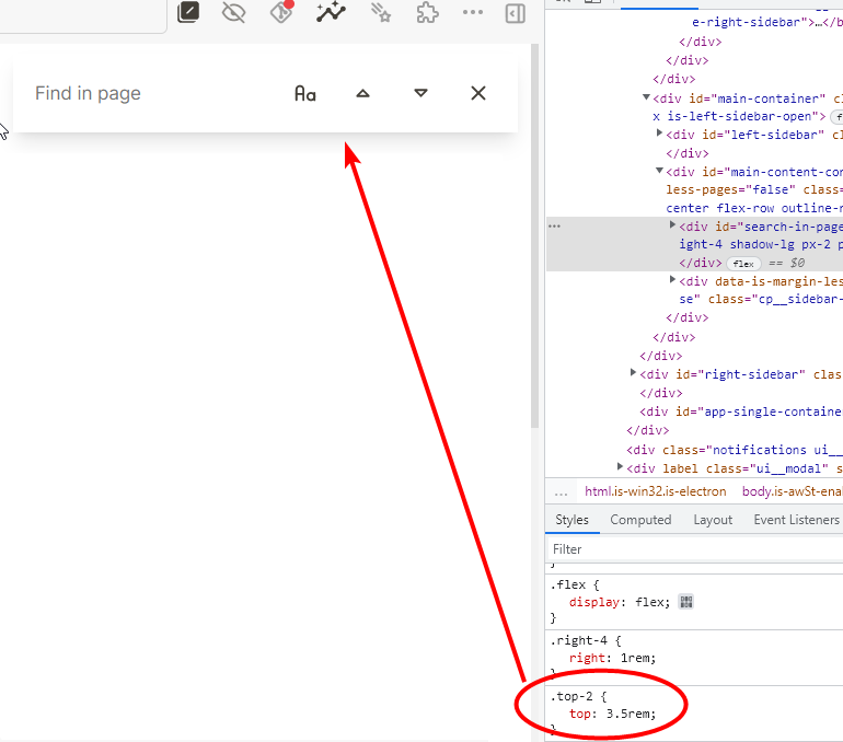 Find text window does not display · Issue #27 · yoyurec/logseq-awesome-ui · GitHub