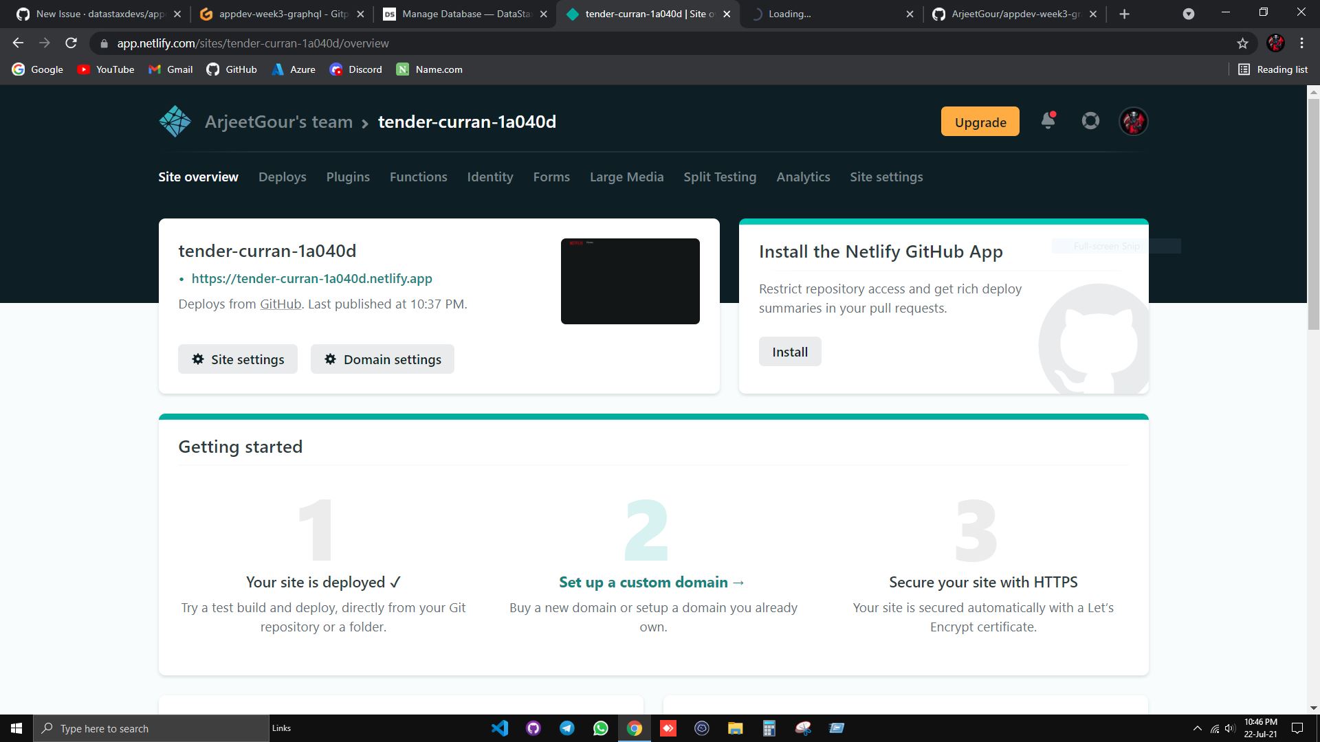 [HW] Arjeet Gour · Issue #386 · datastaxdevs/workshop-graphql-netflix · GitHub
