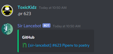 Use a grey :PRDraft: emoji for the .pr command if the PR is a draft · Issue #661 · python ...
