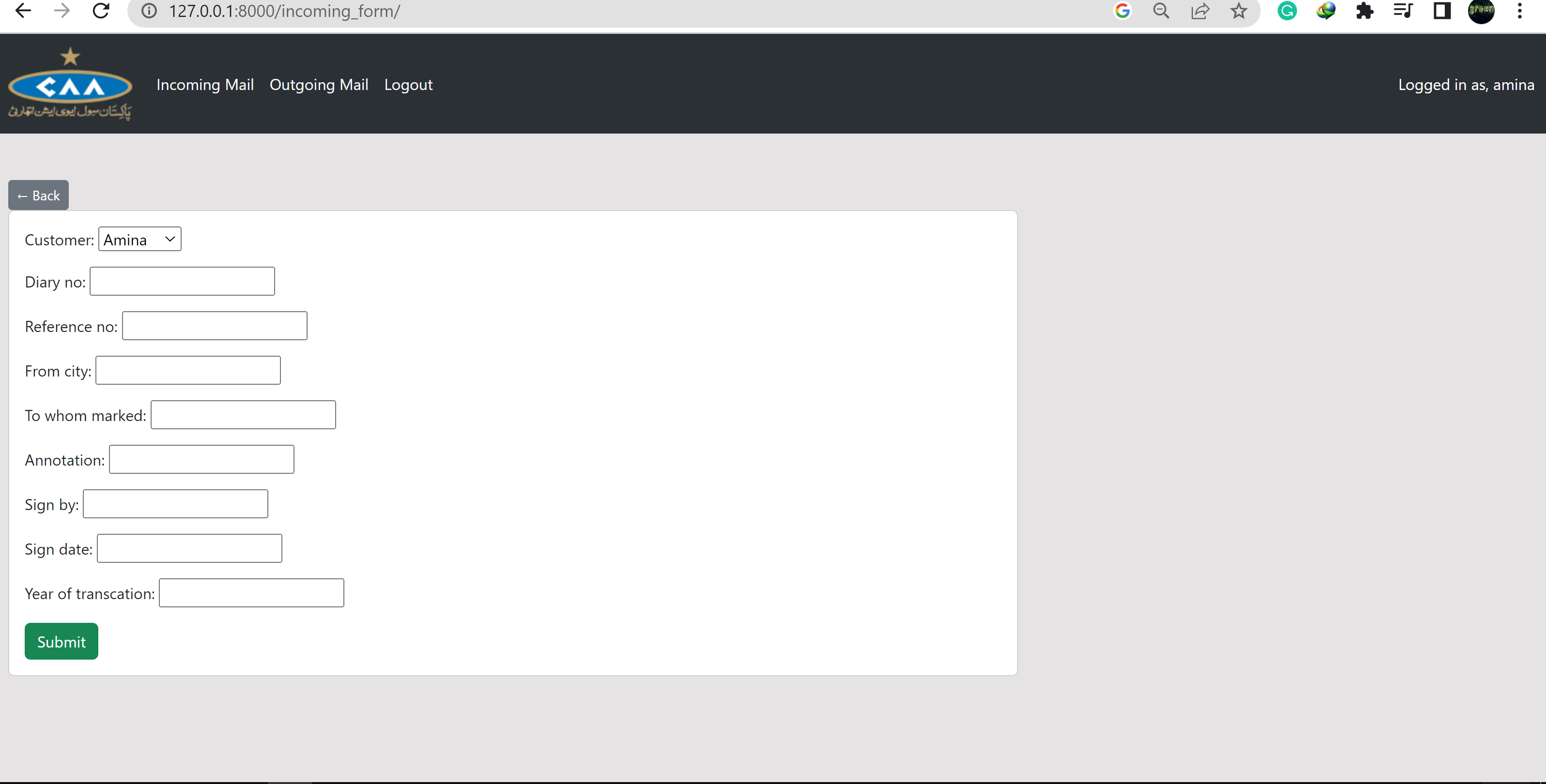 GitHub - aaminahsheikh/MailManagementSys