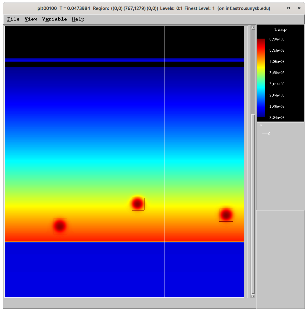 Simplified-SDC reacting_bubble issues, even without a burn · Issue #1967 · AMReX-Astro/Castro ...