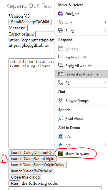 Outlook add-in - React Web App - MSAL authentication - SSO - Desktop Mode issue · Issue #2184 ...