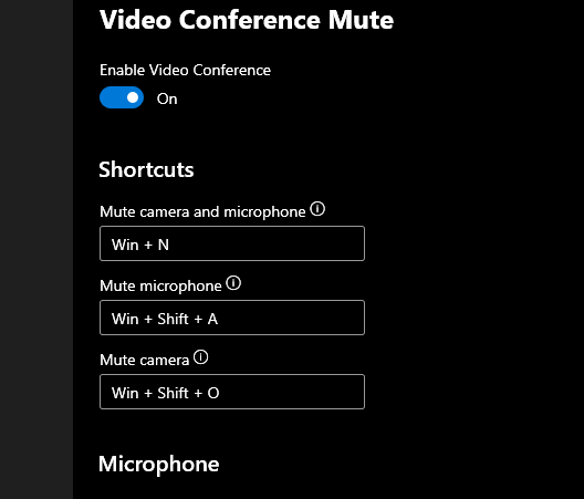 Shortcut for Video Conference Mute bubbles up actual keypress · Issue #9866 · microsoft ...