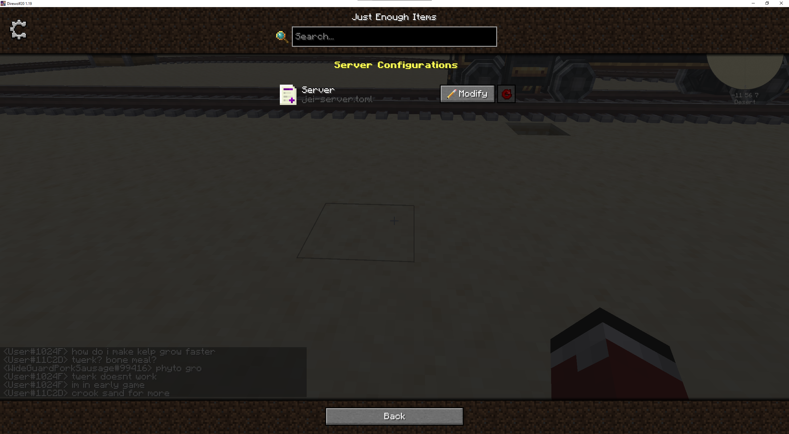 jei-client.toml missing, unable to configure JEI · Issue #2348 · FTBTeam/FTB-Modpack-Issues · GitHub