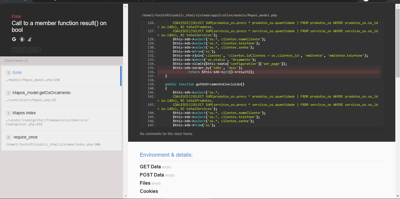 Melhorias · Issue #1238 · RamonSilva20/mapos · GitHub